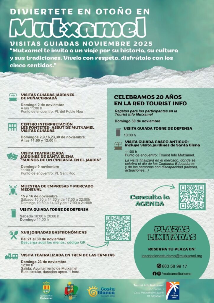 Este noviembre, Mutxamel te invita a un viaje por su historia, su ...
